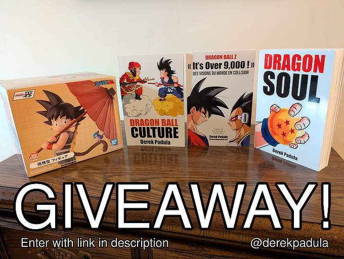 Giveaway!! Son Goku Figure and Dragon Ball Book! | The Dao of Dragon Ball
